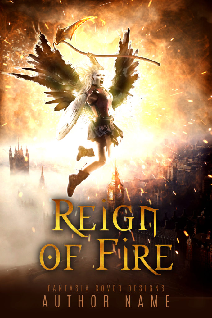 Reign of Fire – Fantasia Cover Designs